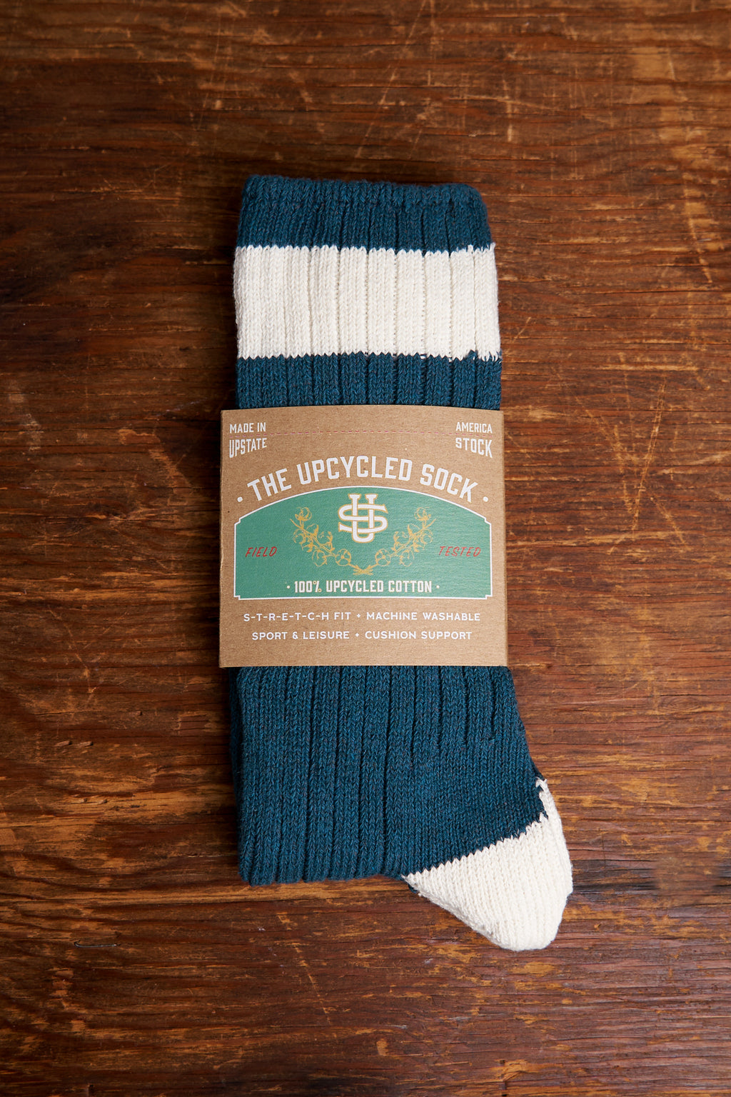 NEW The Upcycled Sock - Aqua – UPSTATE STOCK