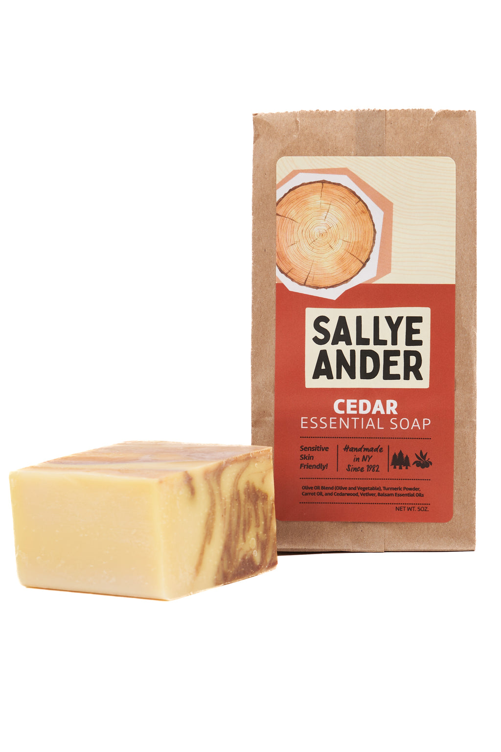 Sallyeander Soap - Cedar Essential Oil Soap – UPSTATE STOCK