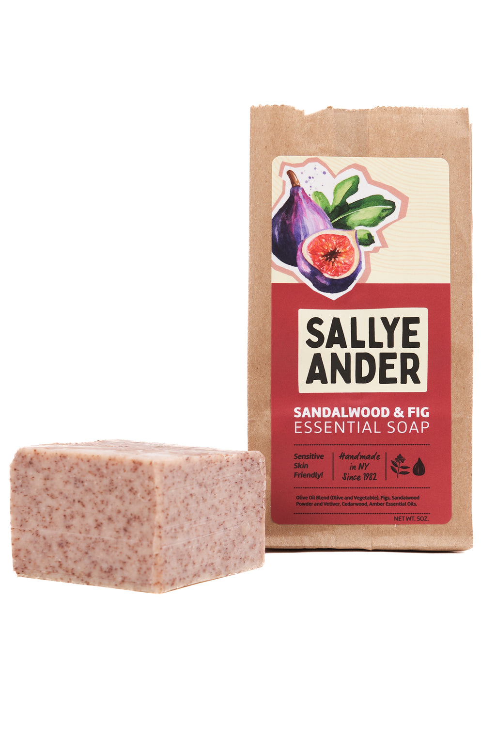 Sallyeander Soap - Sandalwood and Fig Essential Oil Soap – UPSTATE STOCK