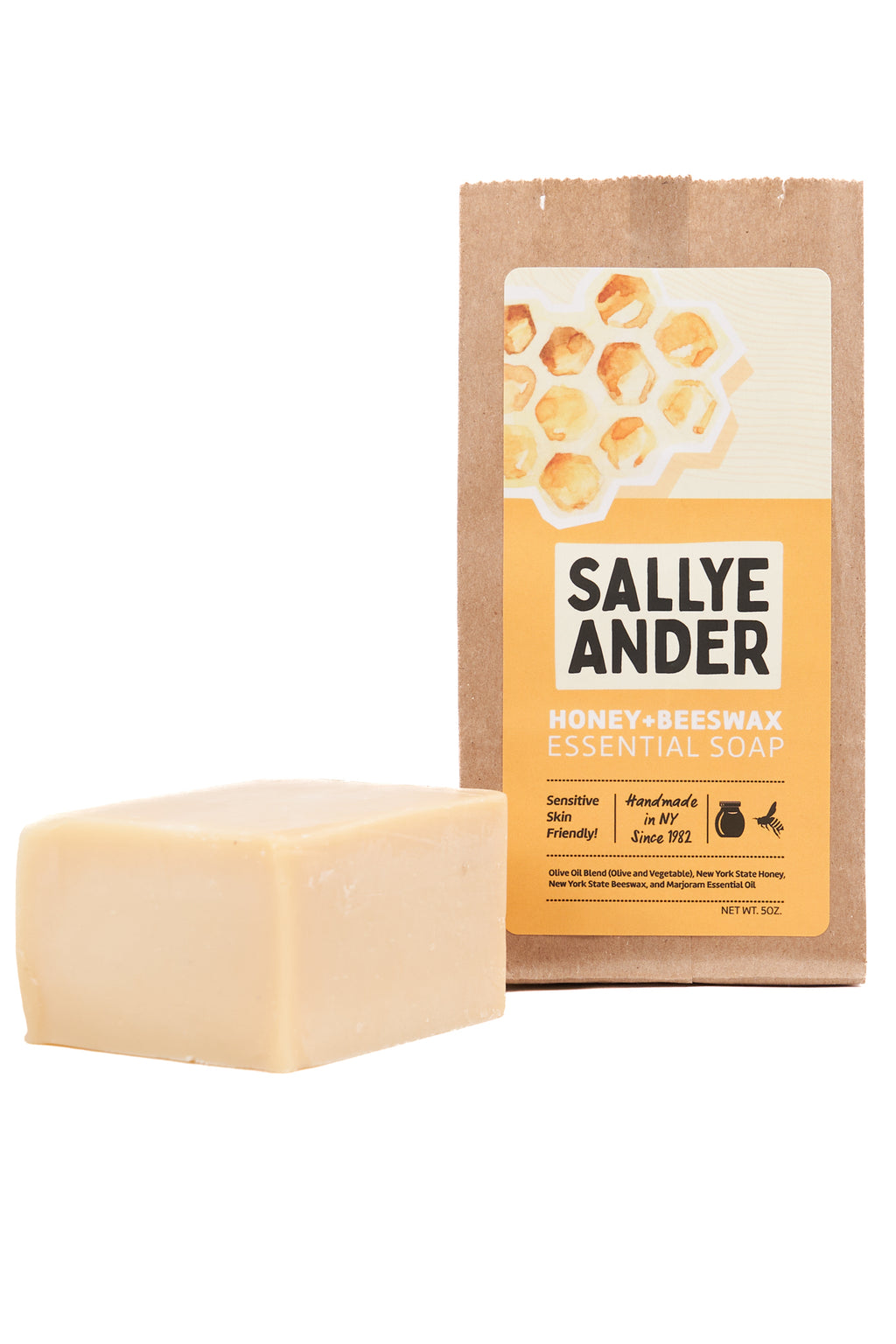 Sallyeander Soap - NY State Honey and Beeswax Essential Oil Soap ...