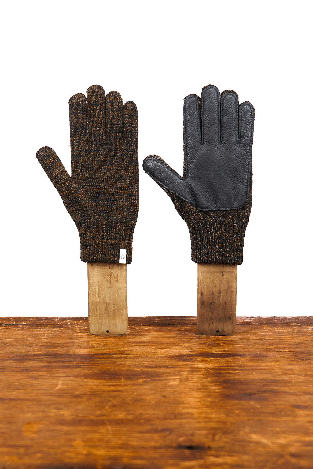 Rust Melange with Black Deerskin Full Glove – UPSTATE STOCK