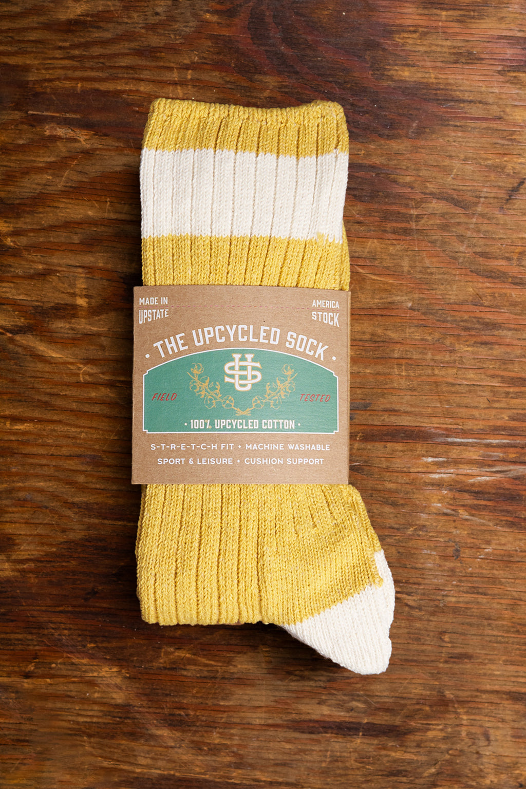 The Upcycled Sock - Sunflower – UPSTATE STOCK