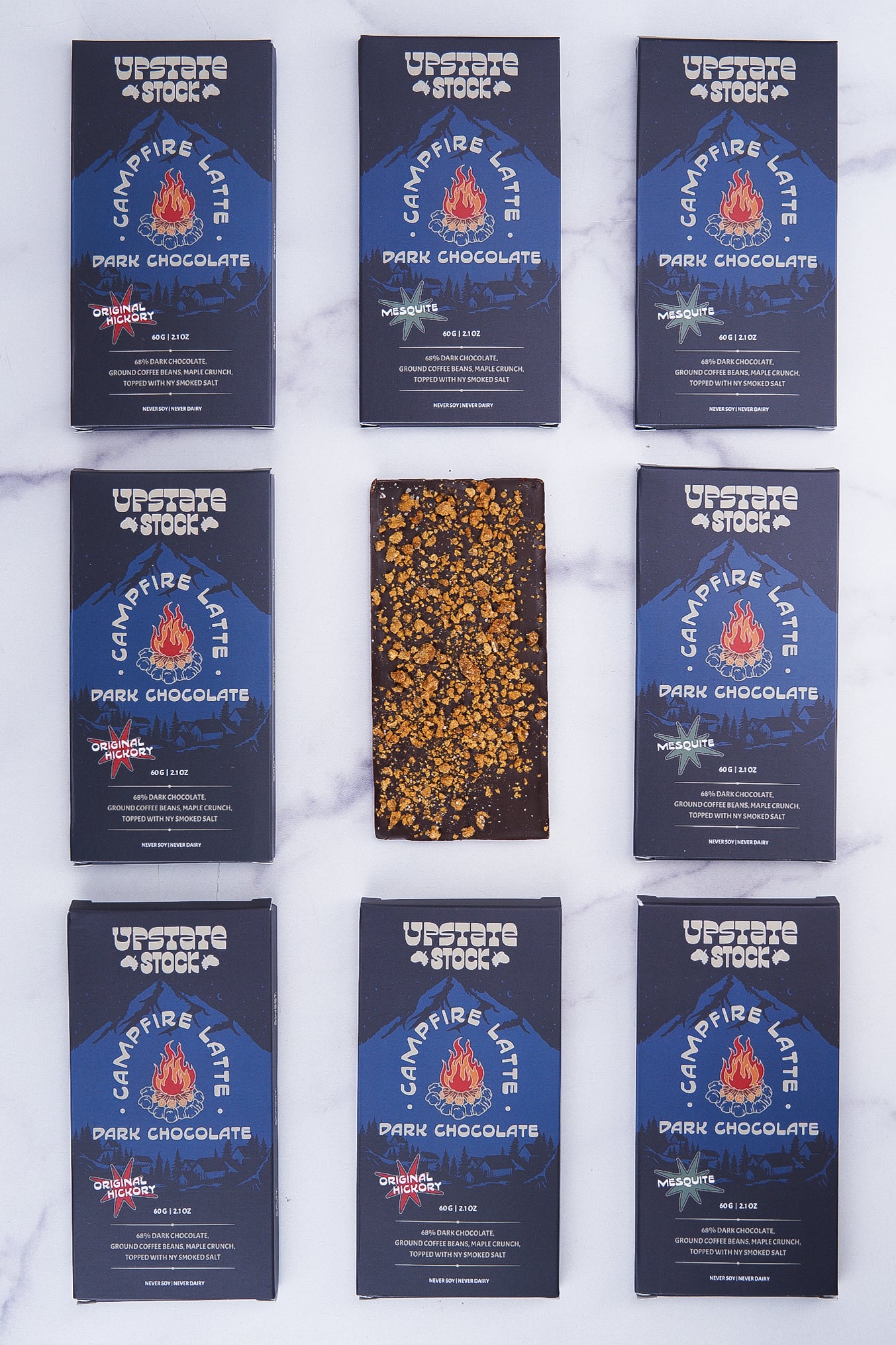 Campfire Latte NY Made Chocolate Bar – UPSTATE STOCK