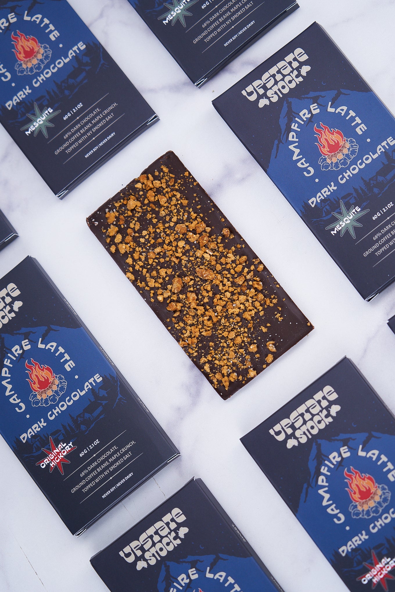 Campfire Latte NY Made Chocolate Bar – UPSTATE STOCK