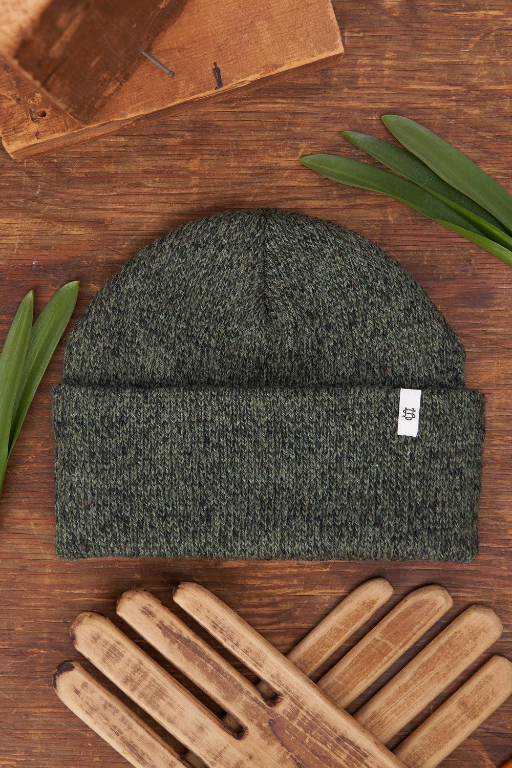 Dark Melange Ragg Wool Beanie – UPSTATE STOCK