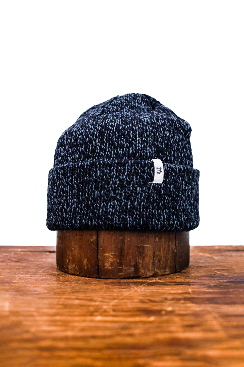 Denim Melange Ragg Wool Beanie – UPSTATE STOCK