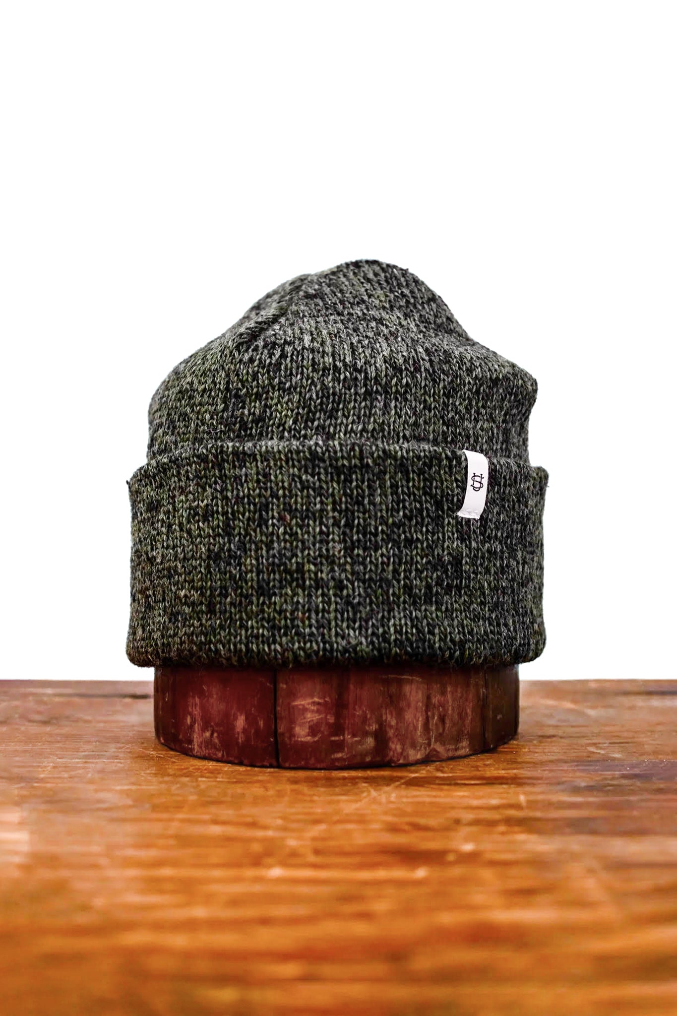 Dark Melange Ragg Wool Beanie – UPSTATE STOCK